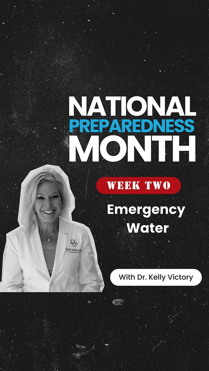 National Preparedness Month - Emergency Water