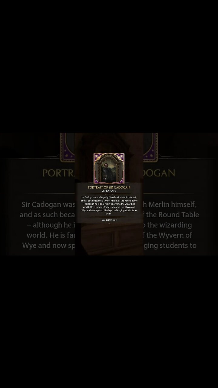 Hogwarts Legacy Collecting Field Guide Pages 20 (Portrait Of Sir ...