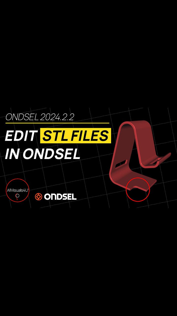 🚨 Modify STL FILES In Ondsel - How To Edit STL Files - FreeCAD Edit STL ... 🚨 Modify STL FILES In Ondsel - How To Edit STL Files - FreeCAD Edit STL ...
