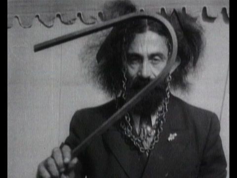 Hairy 1930s Strongman