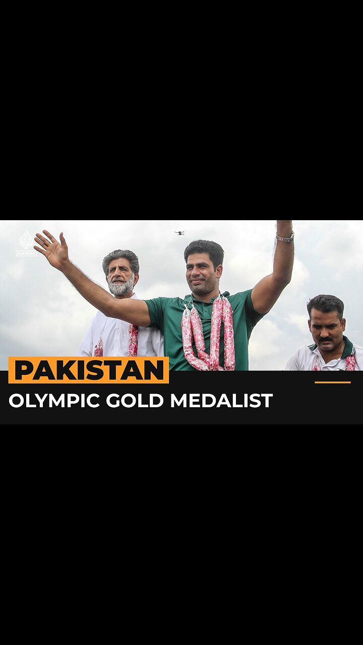 Pakistan's first gold medalist in 40 years gets hero's welcome | Al ...