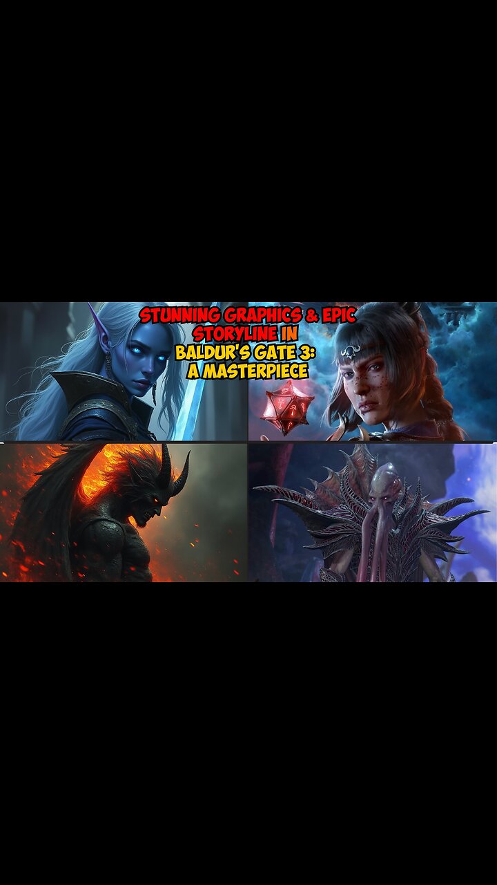 Stunning Graphics & Epic Storyline in Baldur's Gate 3: A Masterpiece # ...