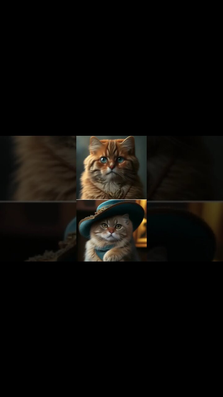 Funny & Cute Cats in a Hat Compilation #shorts 😻 #short