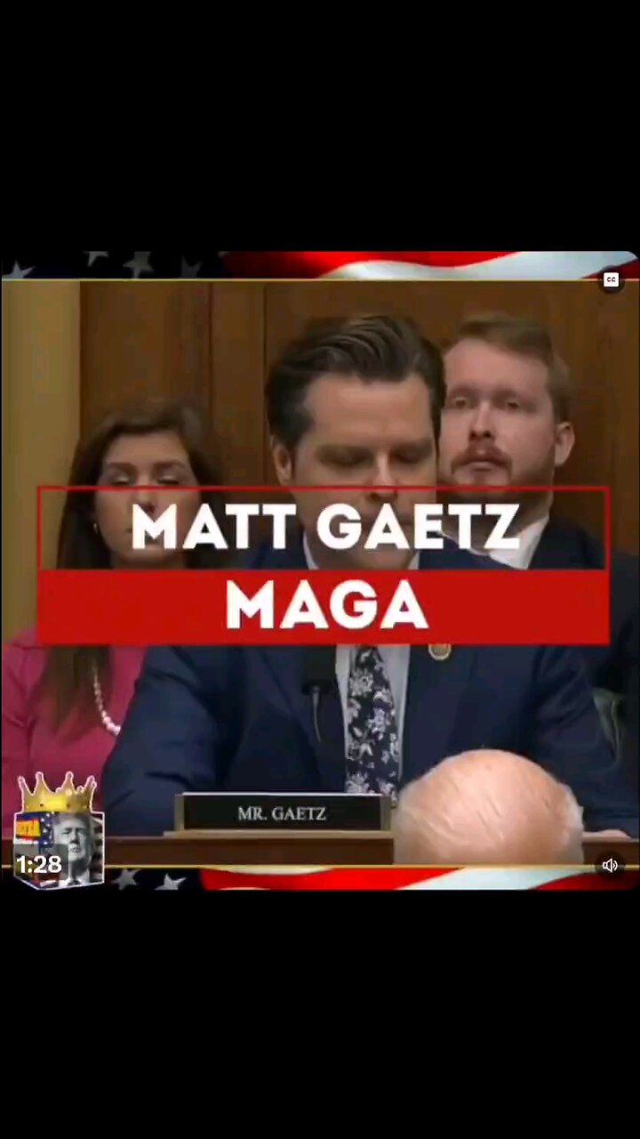 Here is Trump's nominee for Attorney General Matt Gaetz here's Matt and ...