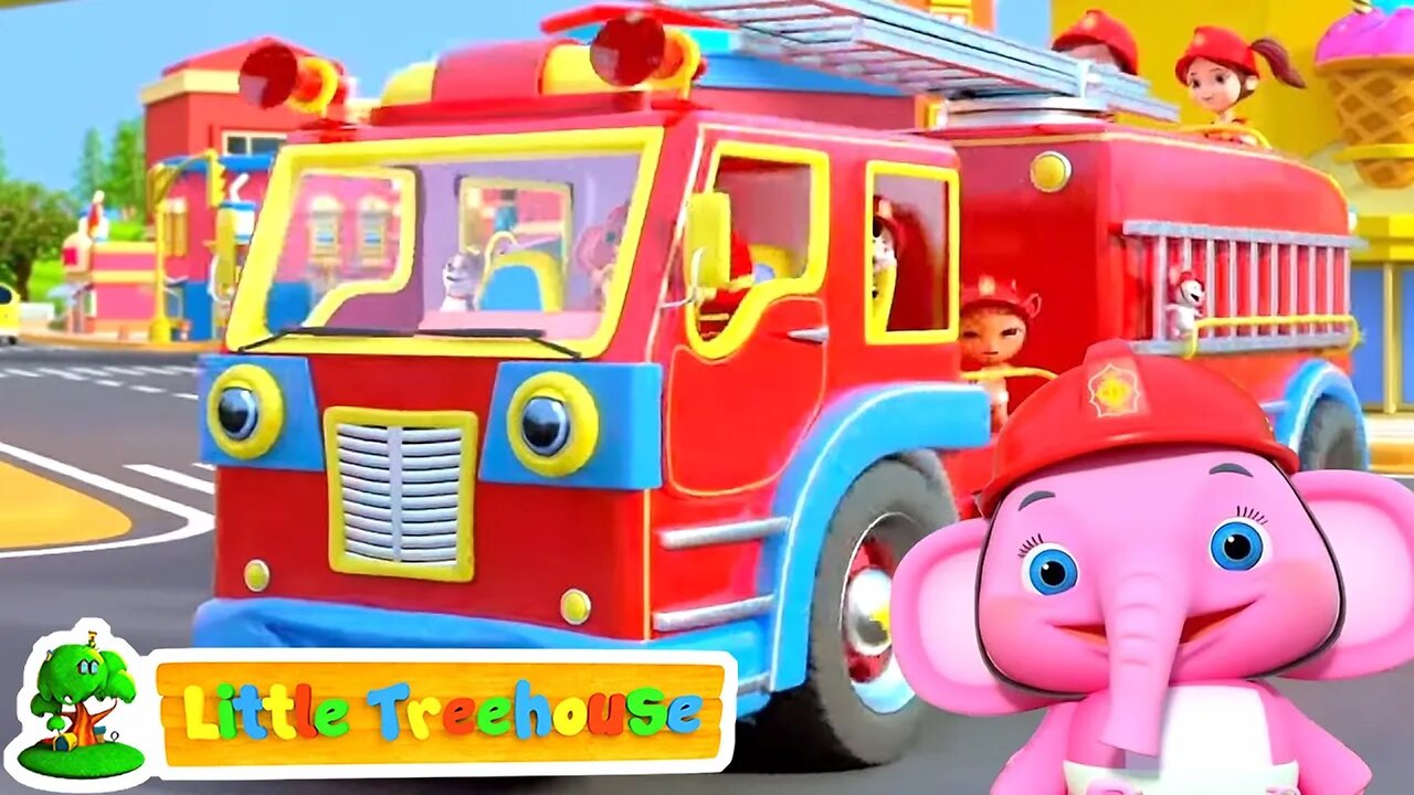 Wheels on the Fire Truck - Nursery Rhymes & Songs for Babies by Little ...
