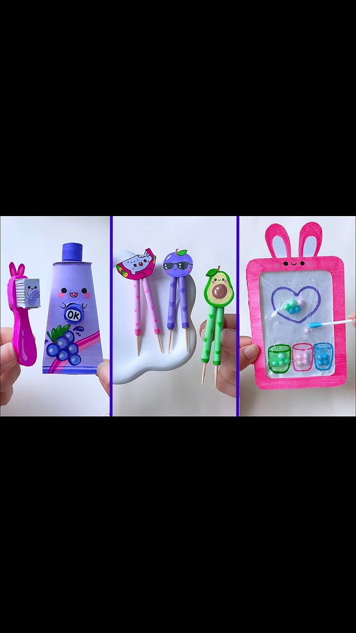 Creative Miniature & Paper Craft Ideas | Easy DIY Projects for School ...