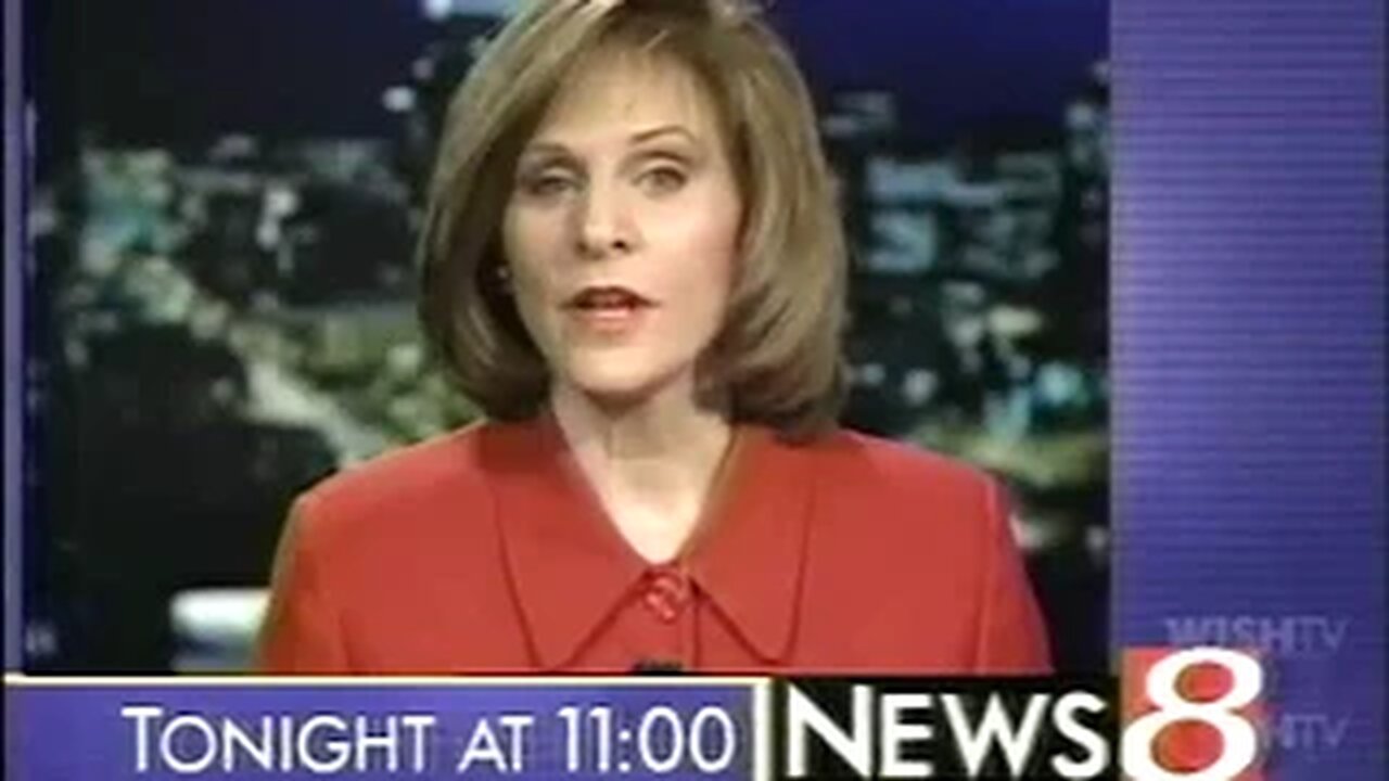 February 25, 1998 - 11 PM WISH News Tease Into Open of Grammy Awards
