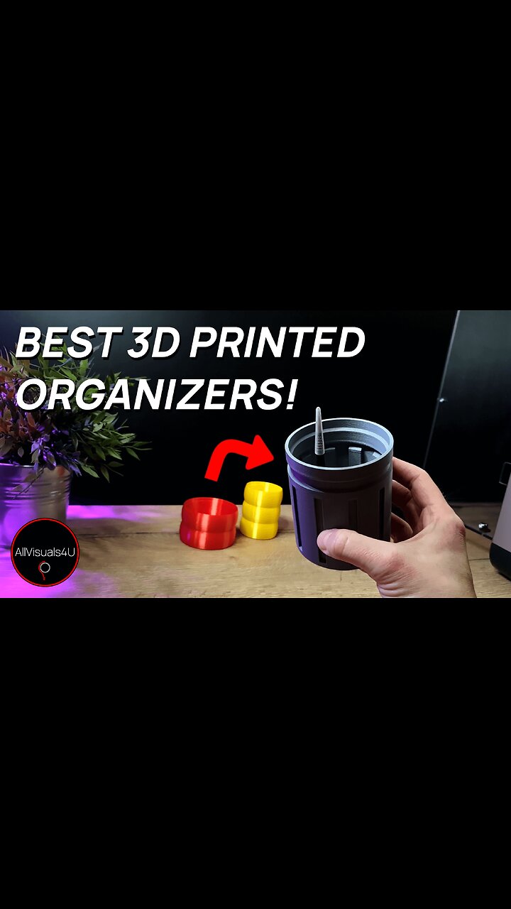 😀 USEFUL - 3D Printed Organizers - 3D Print Tool Organizer - 3D Print ...