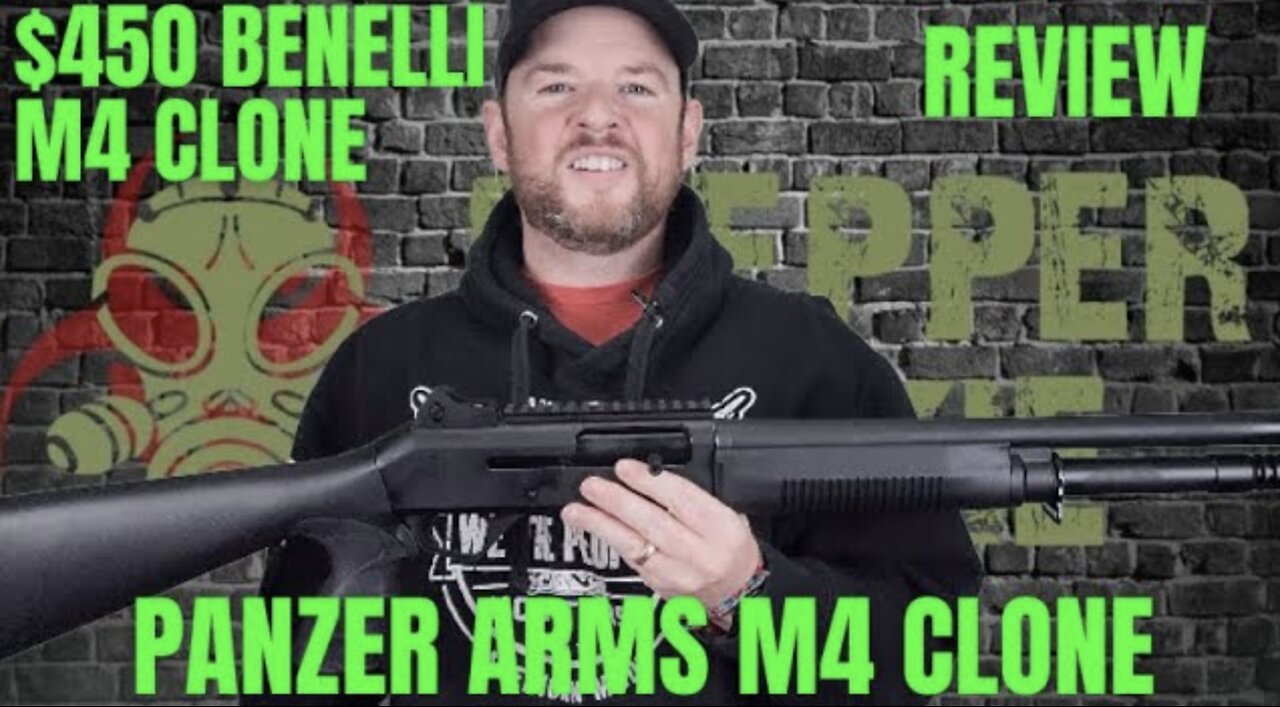 Panzer Arms M4 Tactical Shotgun | $450 Benelli M4 Clone!