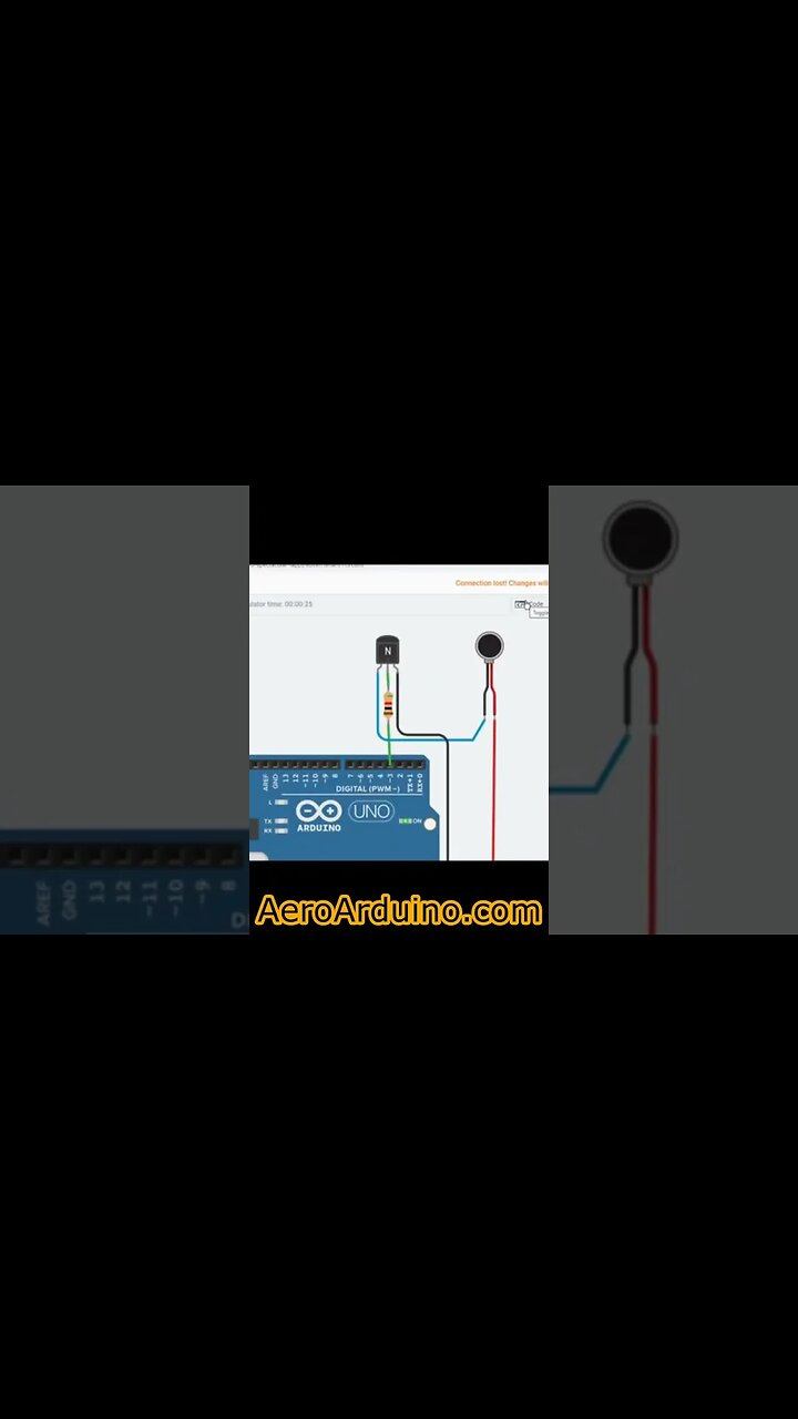 I Made Crazy Vibration Motor Arduino Circuit On Tinkercad Aeroarduino