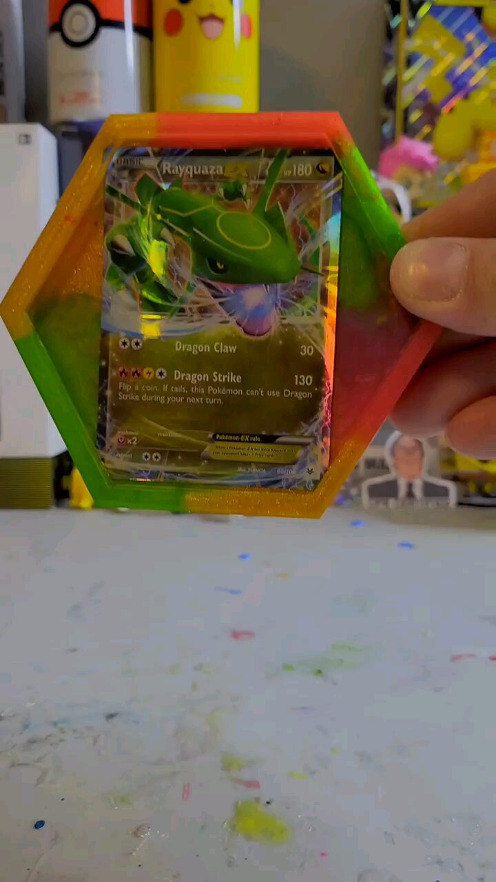 Rayquaza EX Pokemon TCG Coaster!