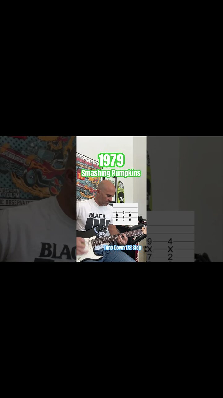 1979 Smashing Pumpkins Guitar Lesson + Tutorial #smashingpumpkins # ...