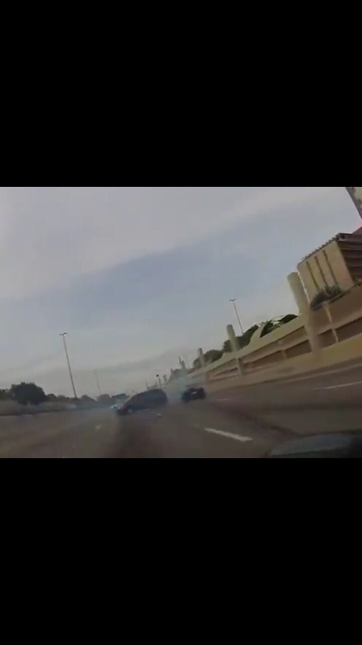 Dashcam Footage of NFL's Rashee Rice's Car Crash