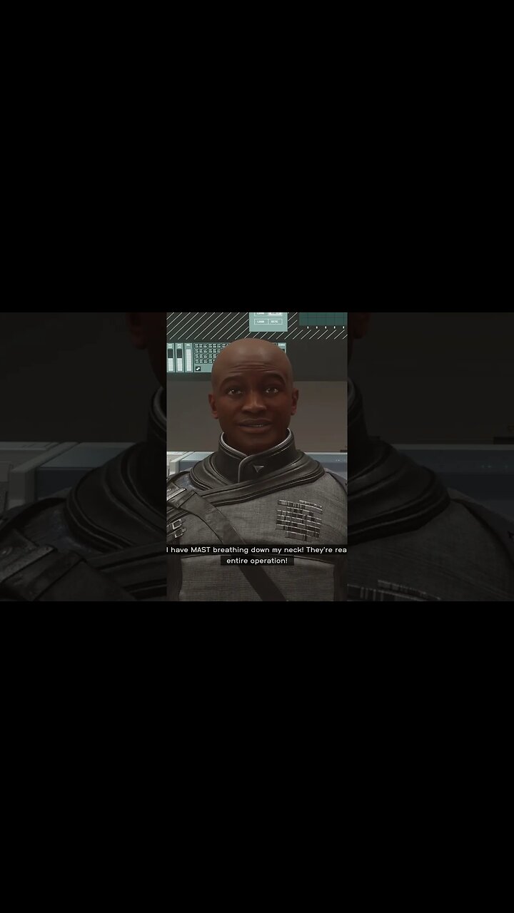 Commander Ikande Unloads #starfield