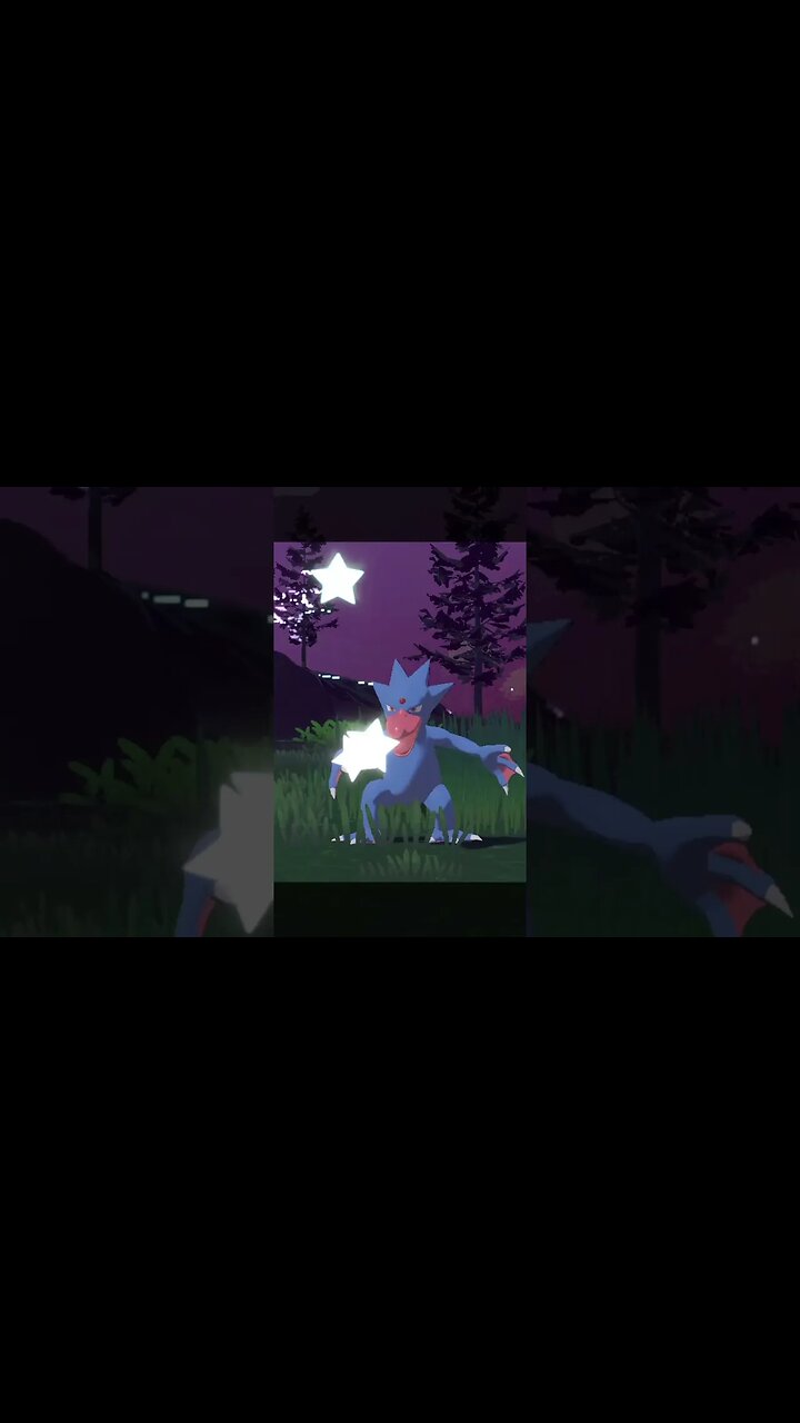 SHINY HUNT - Golduck no Pokémon Legends: Arceus ‐ #shorts