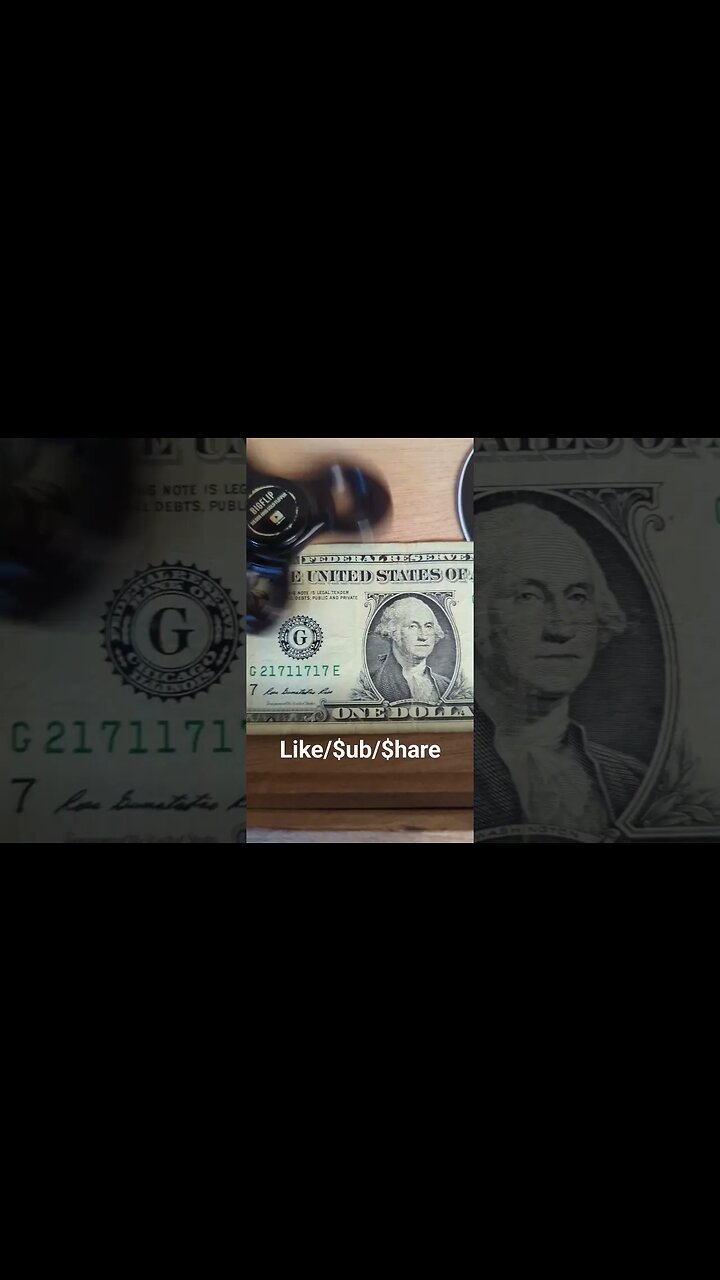 Fancy Friday vid12 #fancyserialnumbers #dollar #currency