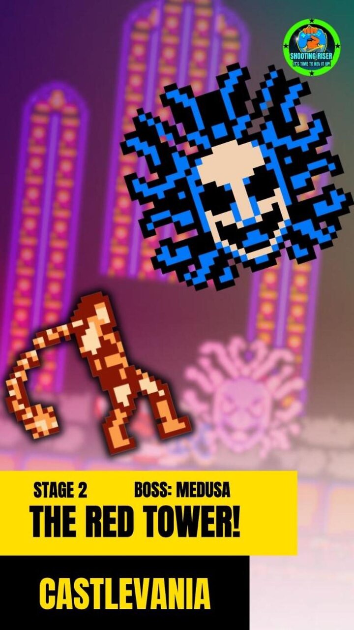 THE MOST ICONIC BOSS - The Creepy Medusa + The Red Tower - Castlevania ...