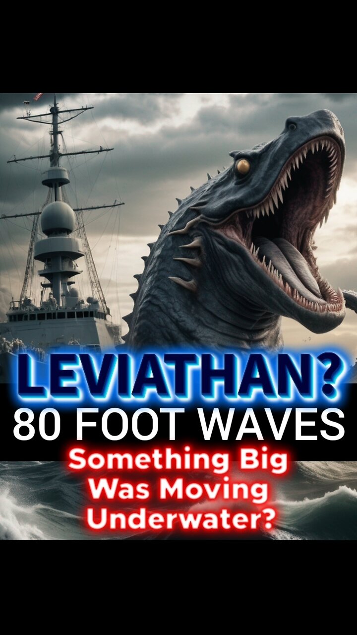 LEVIATHAN SEA MONSTER: 80 FOOT HIGH WAVES?