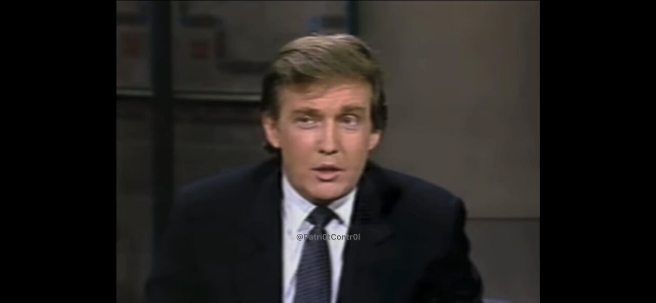 DONALD TRUMP - 1987 - AMERICANS FIRST