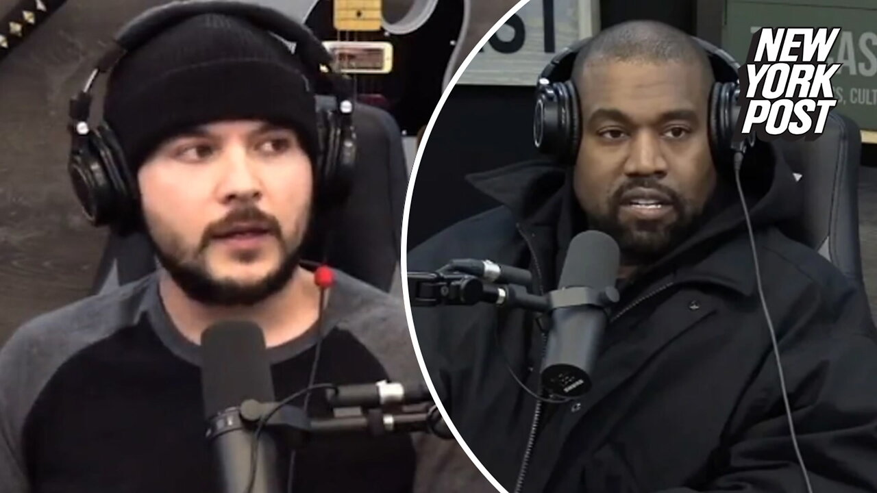 Kanye West storms out of Tim Pool interview after pushback to his anti ... Kanye West storms out of Tim Pool interview after pushback to his anti ...