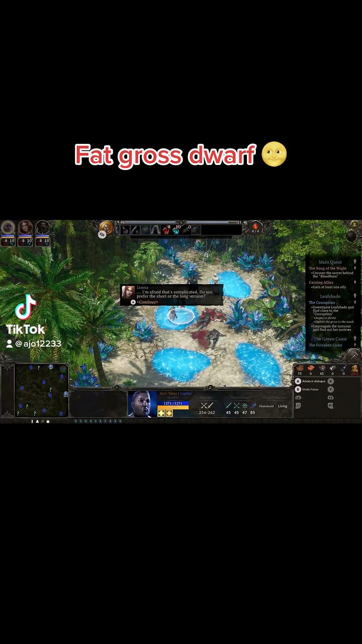 Fat gross dwarf 🌝