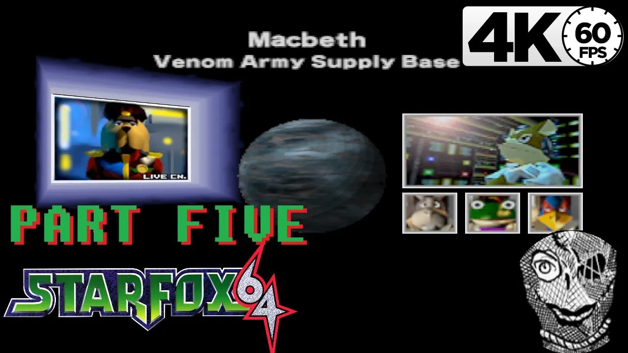 (PART 05) [Macbeth] Star Fox 64 Virtual Console 4k