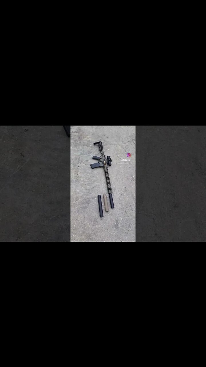 This rifle only has one good thing going for it - a Dragoon Mini QD strapped to it 🤌