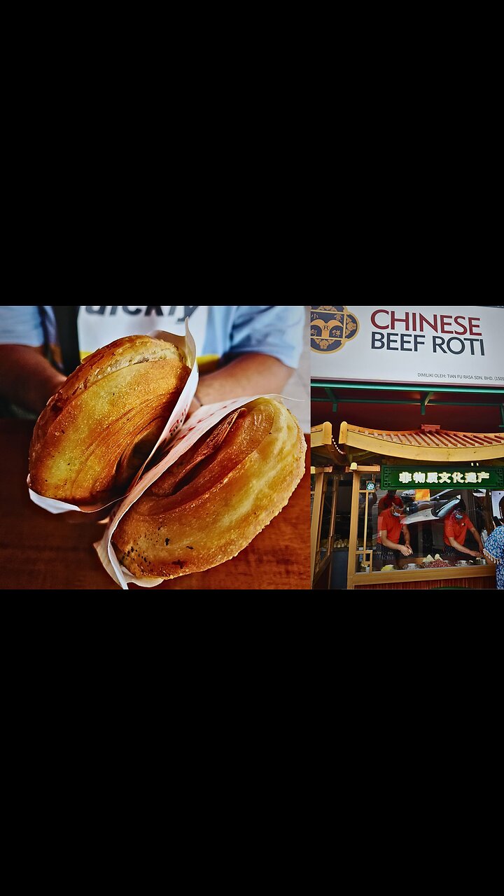 Malaysian Food in Kuala Lumpur 🇲🇾, Chinese Beef Roti - Unseen Eating ...