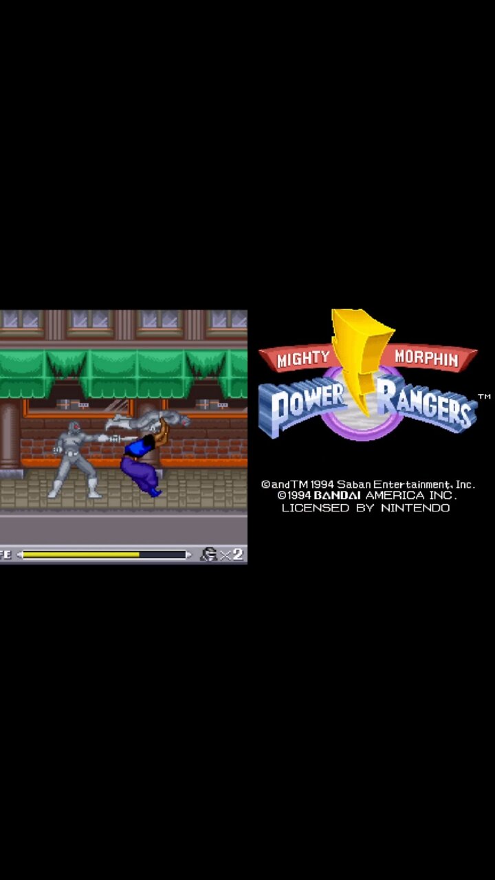 1994 Mighty Morphin Power Rangers Arcade Game.