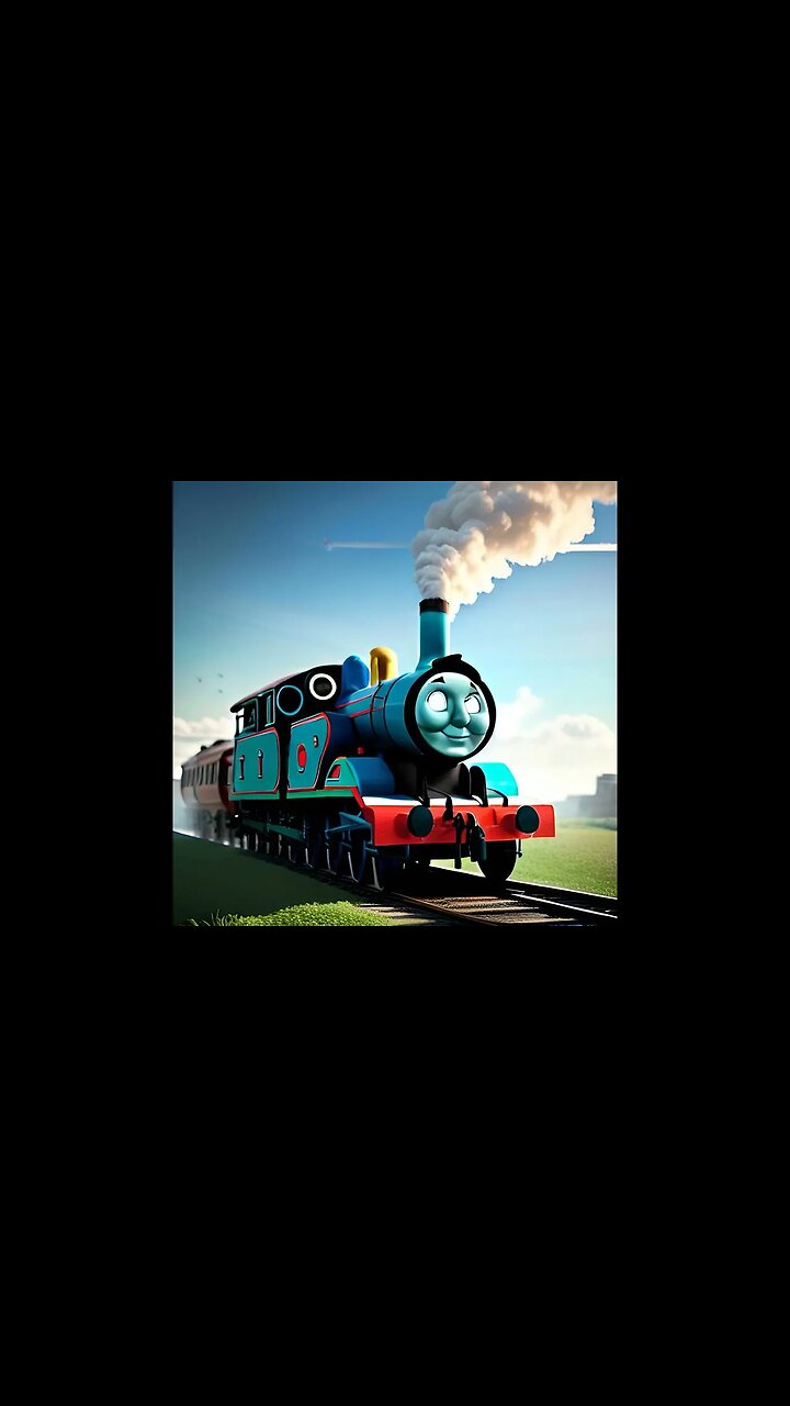 Possessed Thomas the tank engine #wonderapp #thomasthetrain #possessed