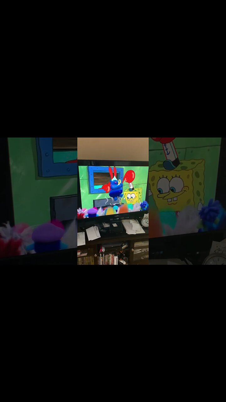 SHORT: Trolls World Tour ad Interrupts Spongebob on Nickelodeon