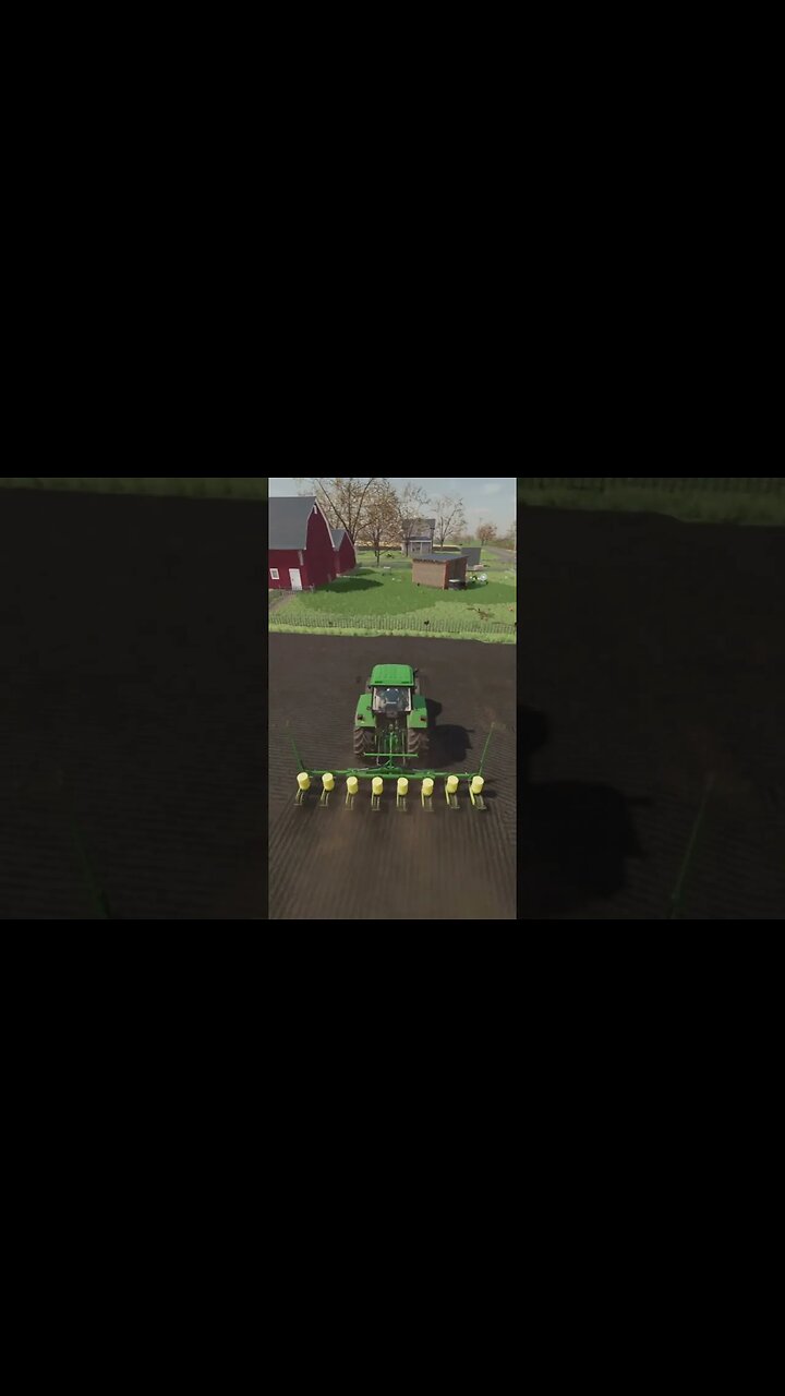 Sowing The Field FS22 #shorts