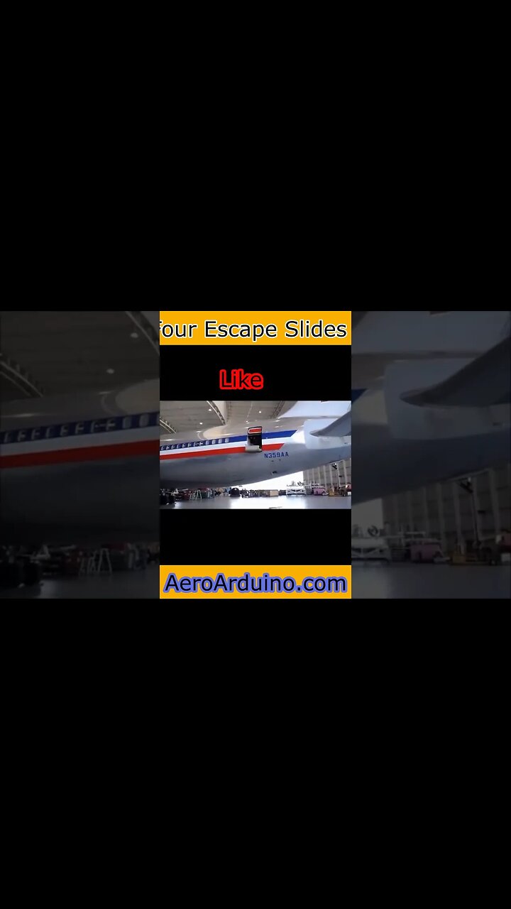Fastest Emergency Escape Slide #Air Show #Aviation #AeroArduino