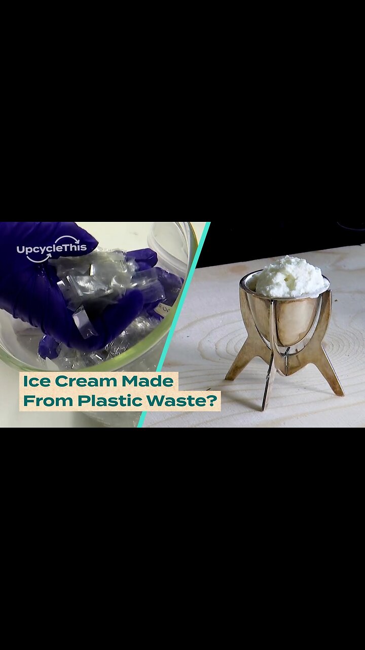 This Is the World's First Ice Cream Made From Plastic Waste
