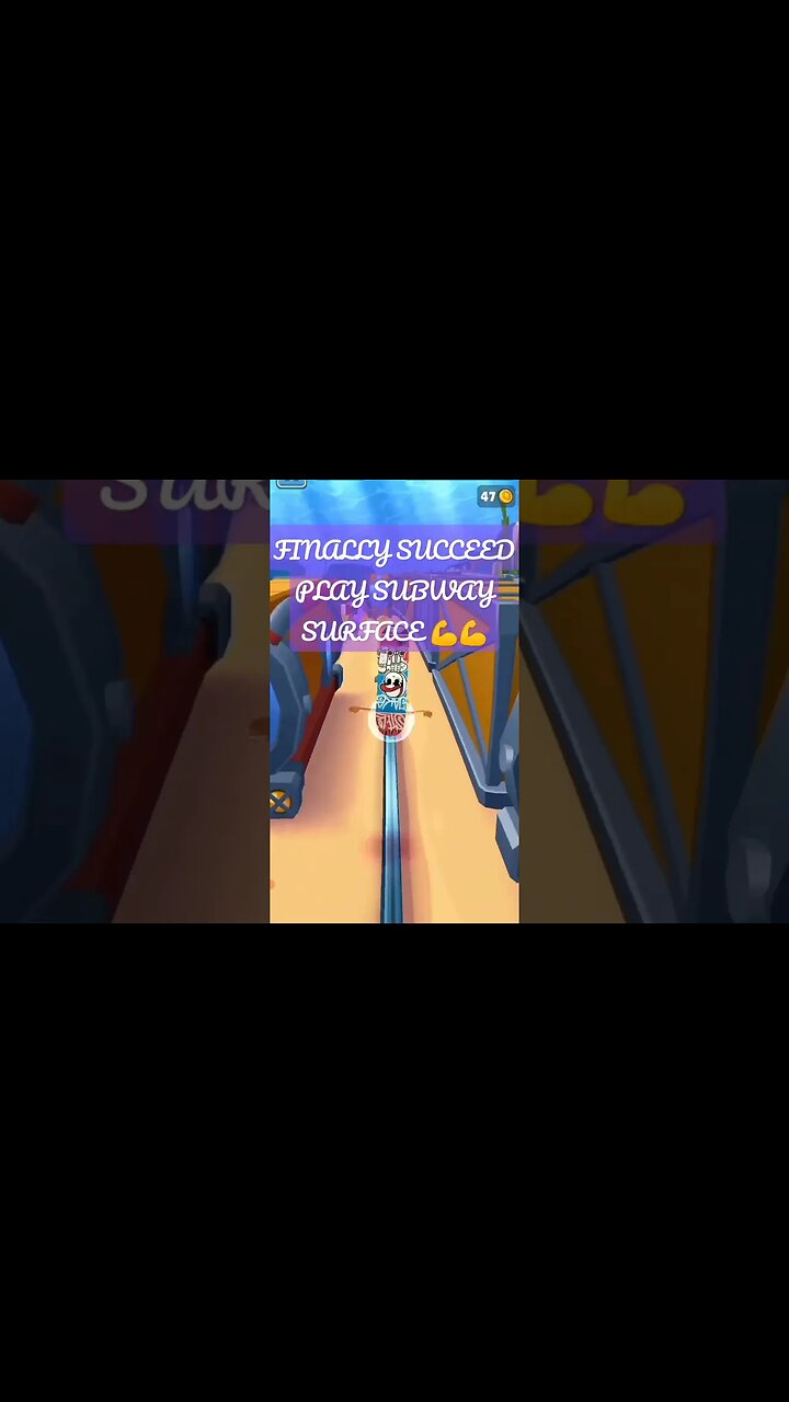 FINALLY SUCCEED PLAY SUBWAY SURFACE 💪💪