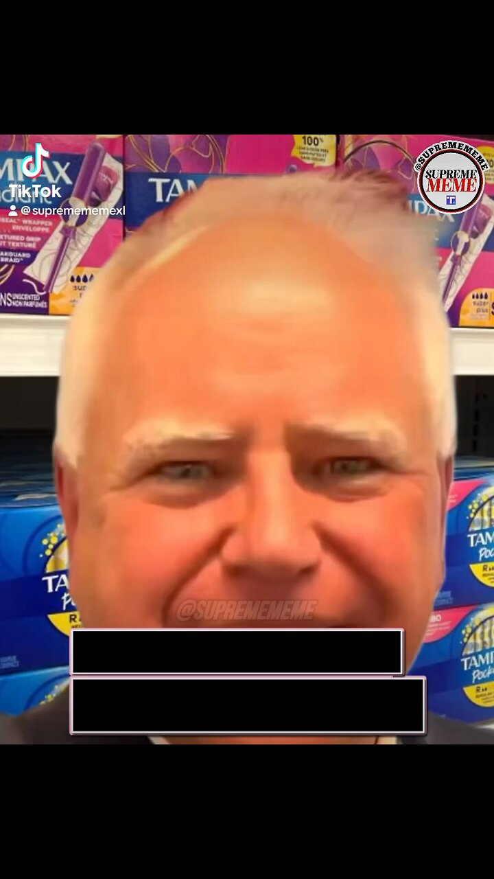 Tampon Tim Walz!