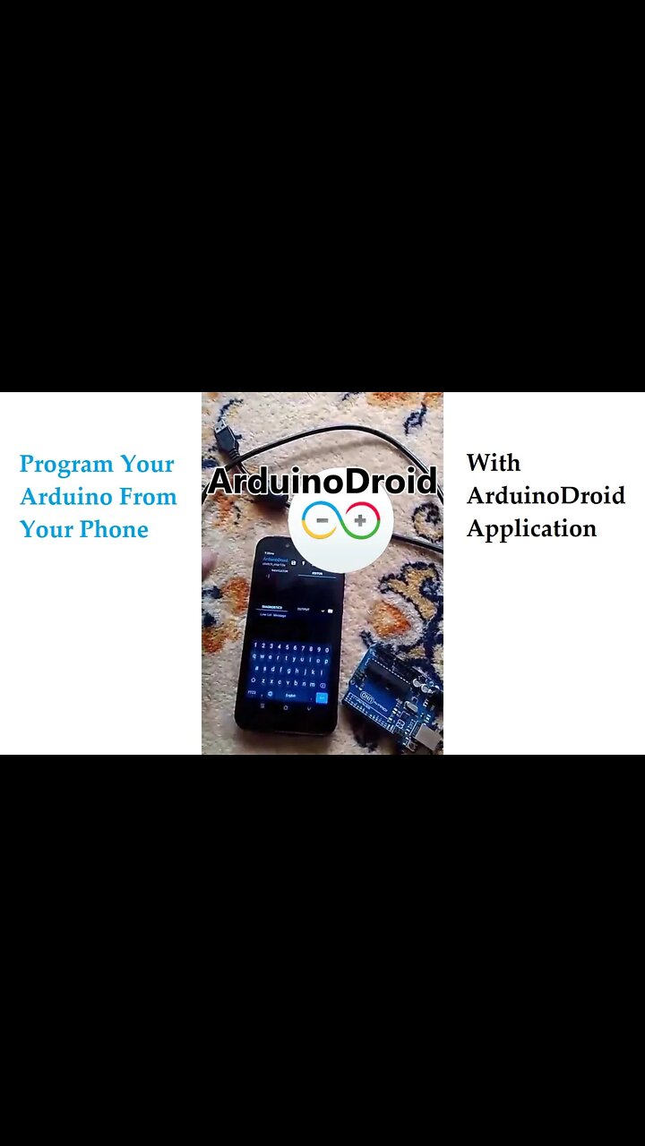 How to Program Your Arduino from your phone using ArduinoDroid Application