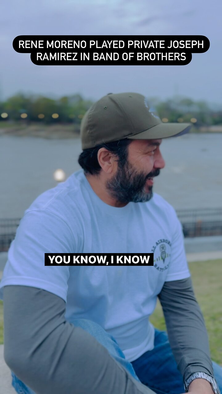 Rene Moreno, Band of Brothers actor, talks about his first parachute jump