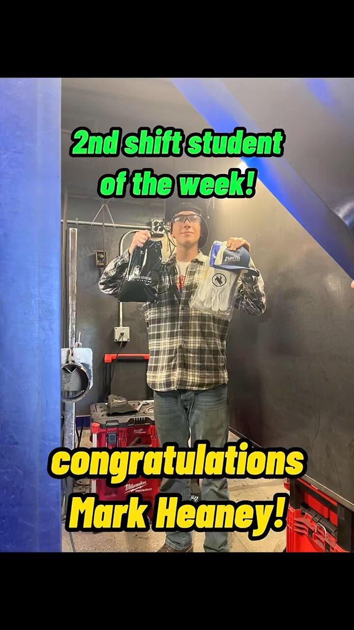 2nd Shift Student of the Week goes to Mark Heaney congratulations!#fyp ...