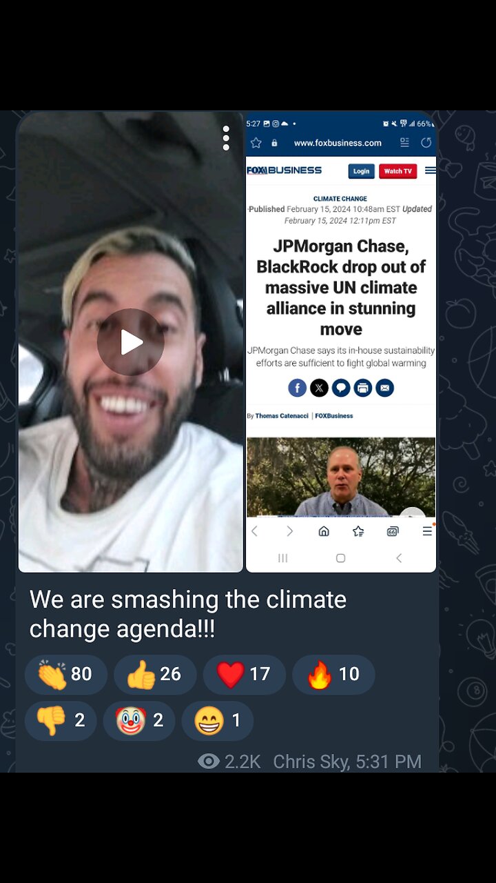 Chris Sky talks about the Climate