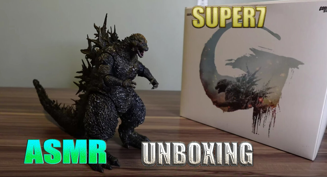 ASMR Unboxing: Godzilla Minus One Figure (Super7)