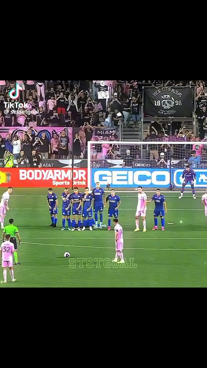 Lionel Messi inter Miami foul Goal