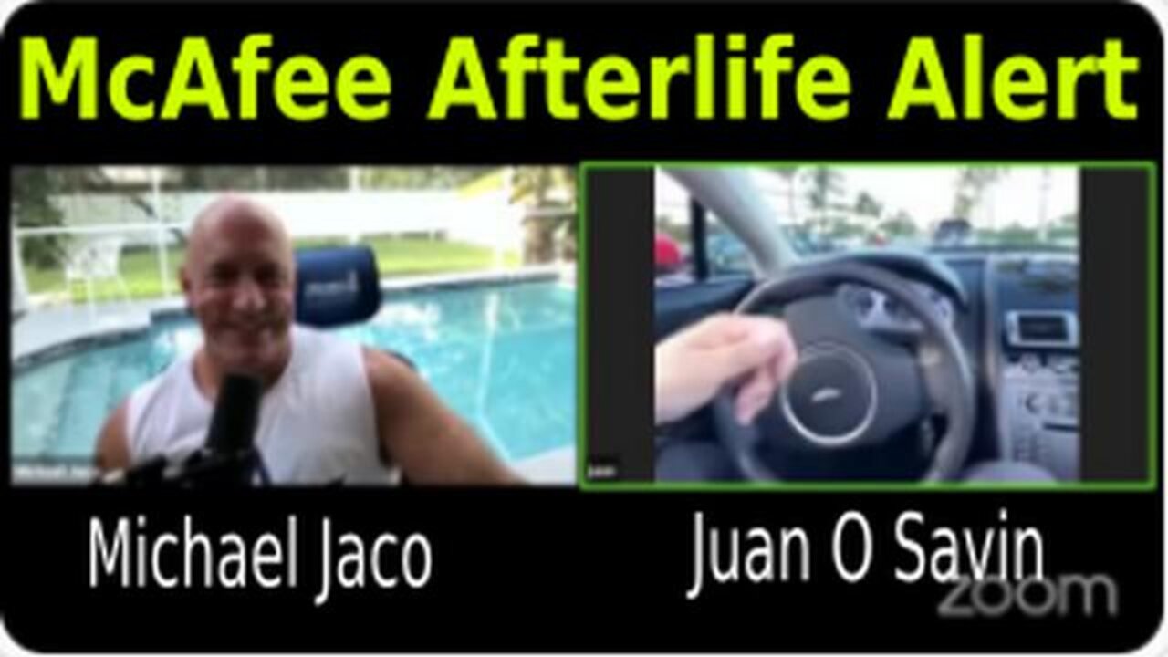 JETSON WHITE - JUAN O SAVIN MCAFEE AFTERLIFE ALERT!!!!!!!!!!!!!!!!!
