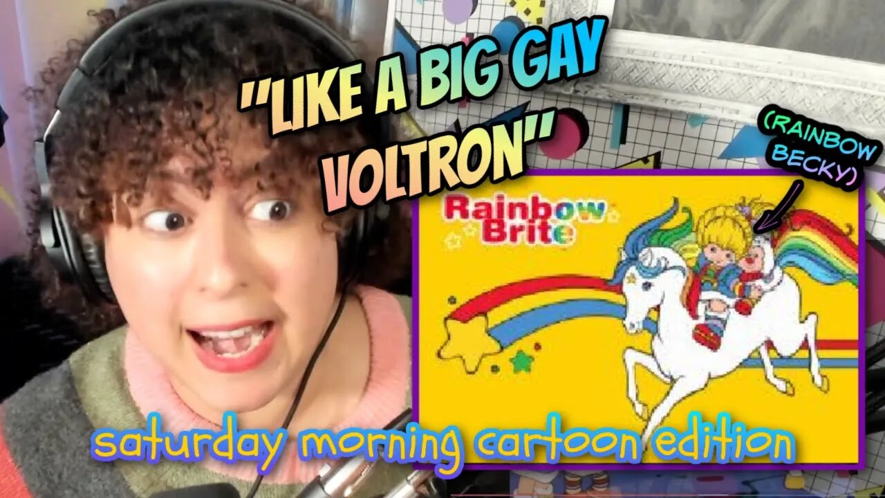 Comedian reacts to Rainbow Brite