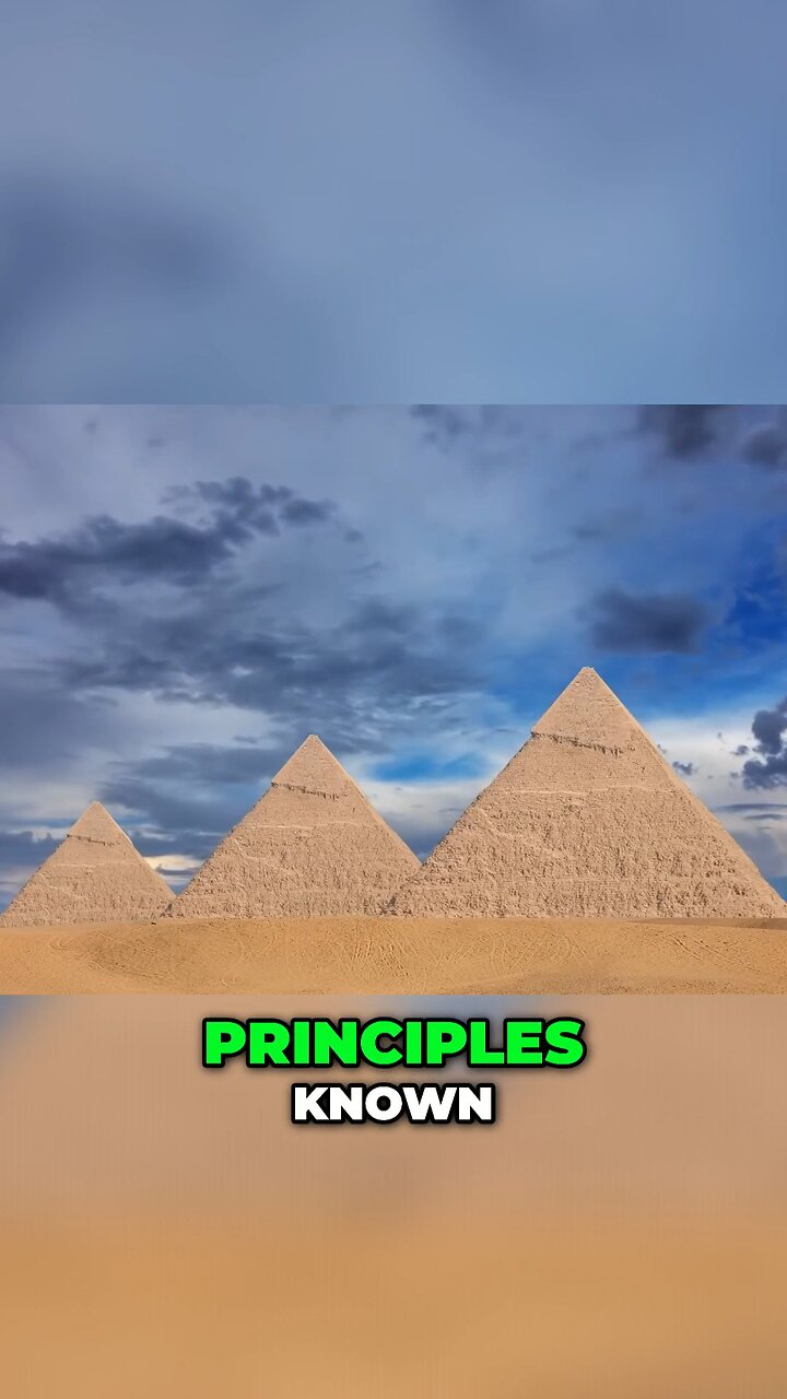 . The pyramids, standing as indisputable evidence, symbolize ancient ...