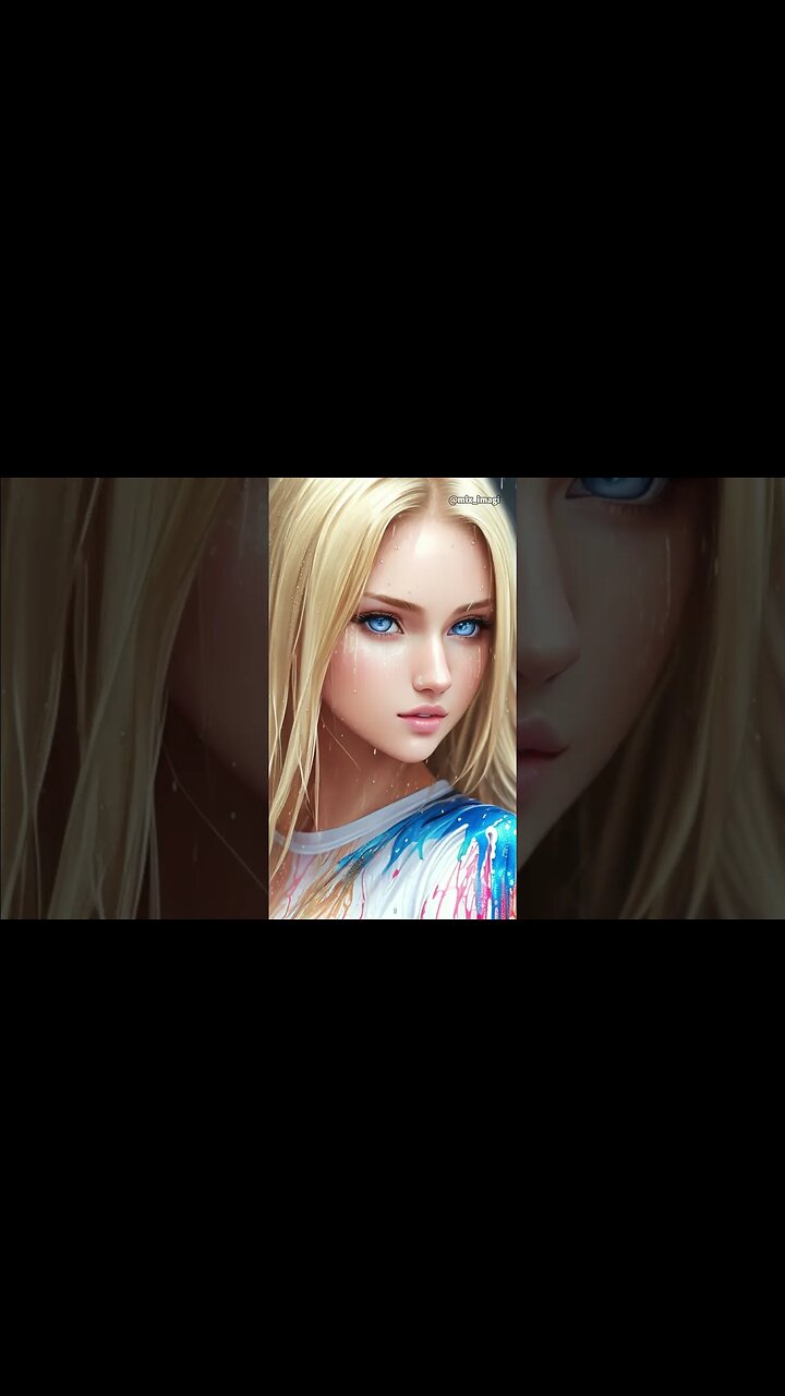 IMAGINE CUTE ANIME GIRL IN THE RAIN, MIX IMAGI CHANEL, ( AI ART, AI ...