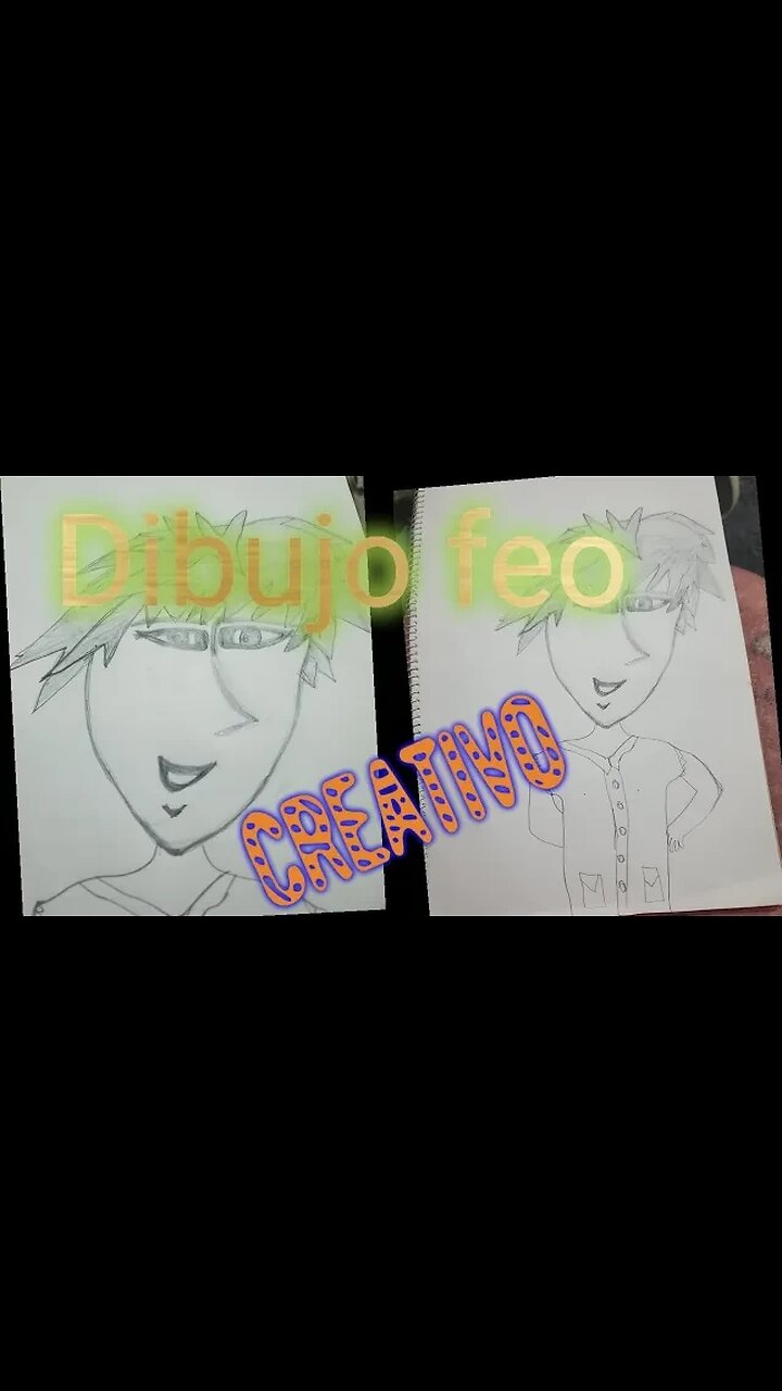 Dibujo feo a mano #viral #dibujosfaciles #talkingtom #comofazer
