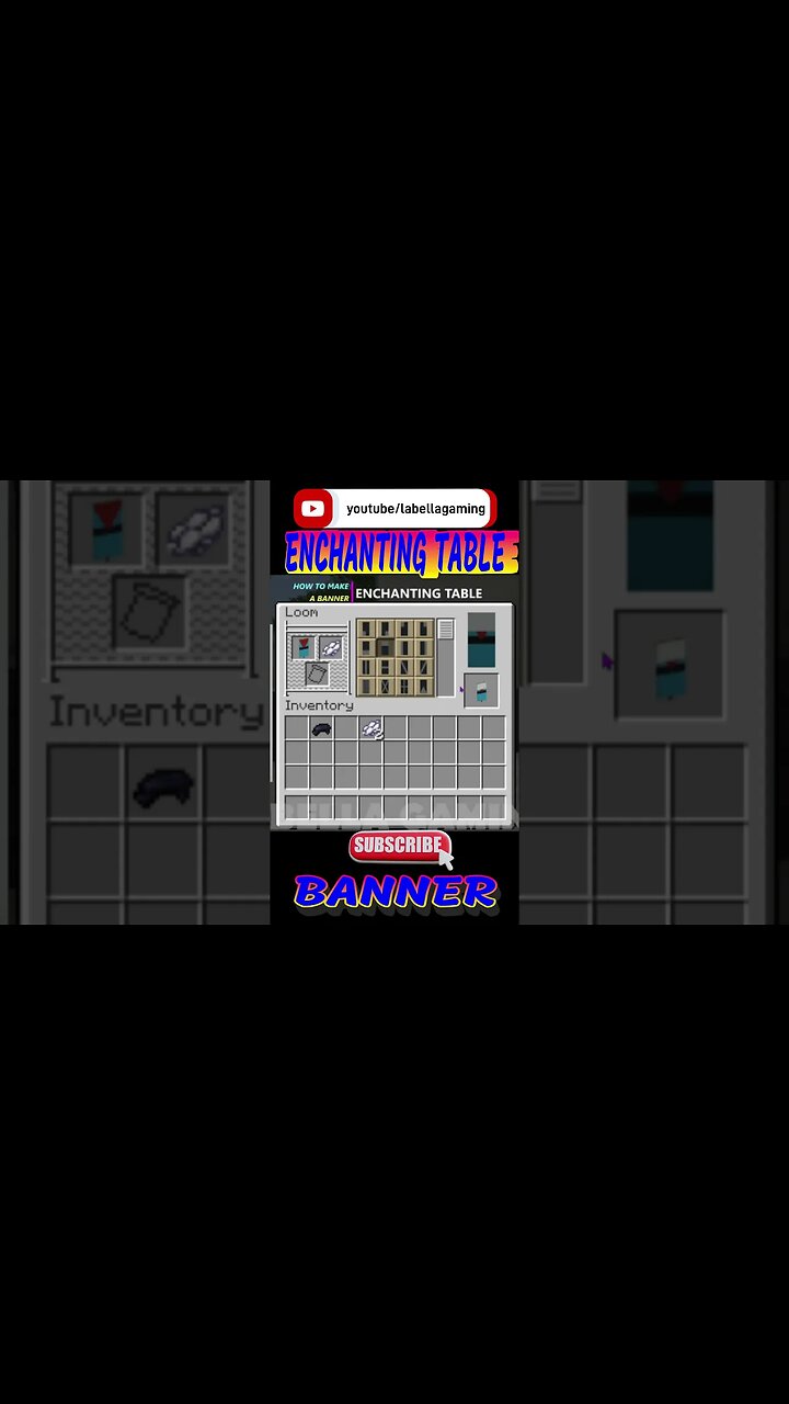 Enchanting Table Banner | Minecraft