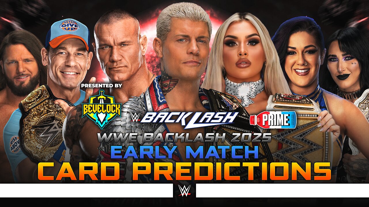 WWE Backlash 2025 - Match Card Predictions | Bevelock