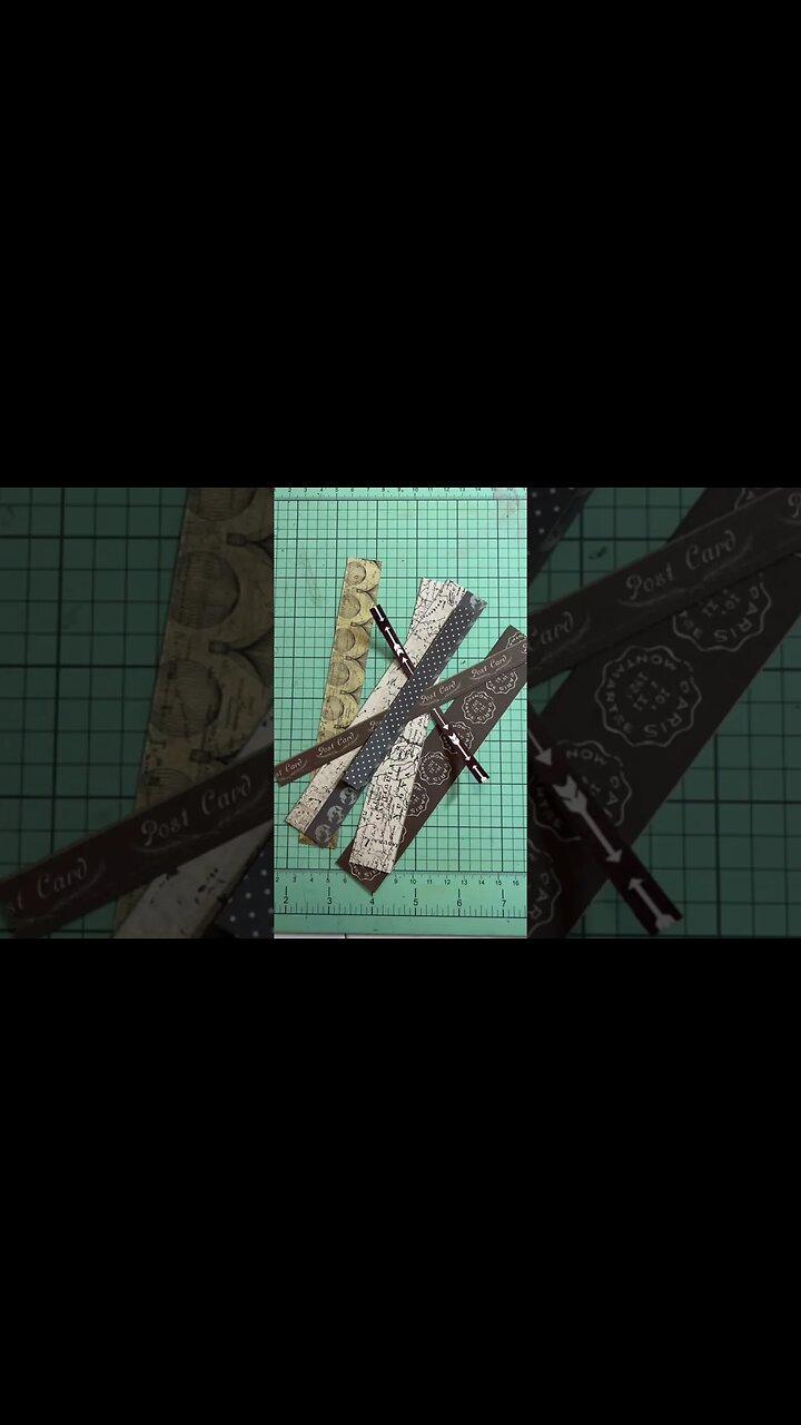 Use your paper scraps in this simple scrapbook layout! #paperscraps # ...